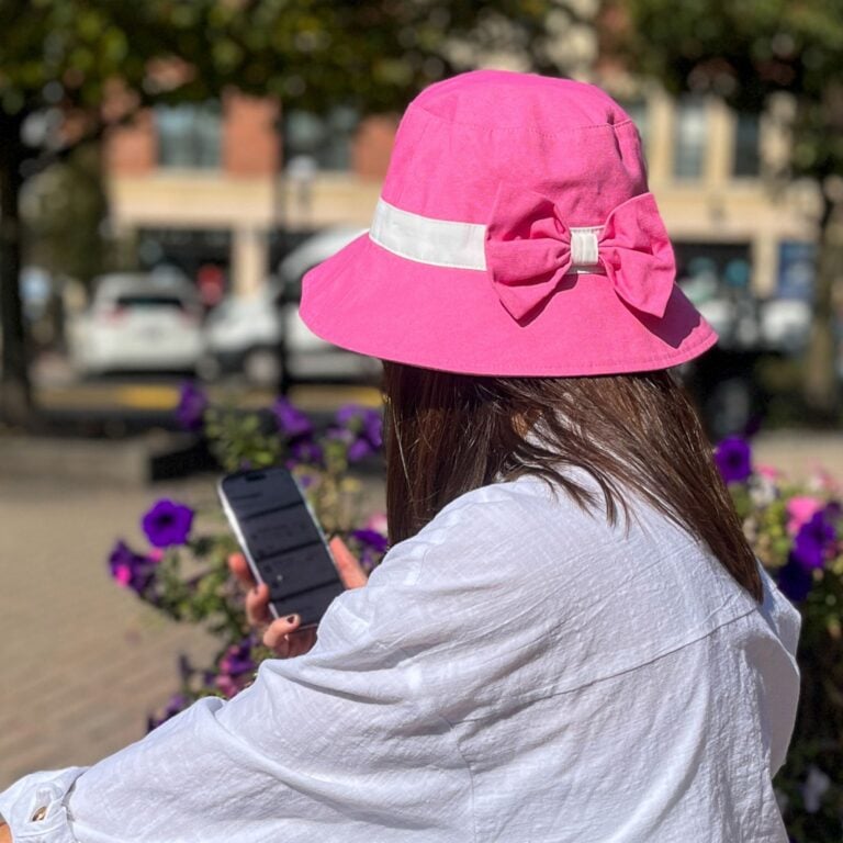 Bow Back Bucket Hat – Sprigs