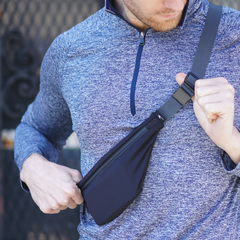 1 Pocket Active Belt Black – Sprigs